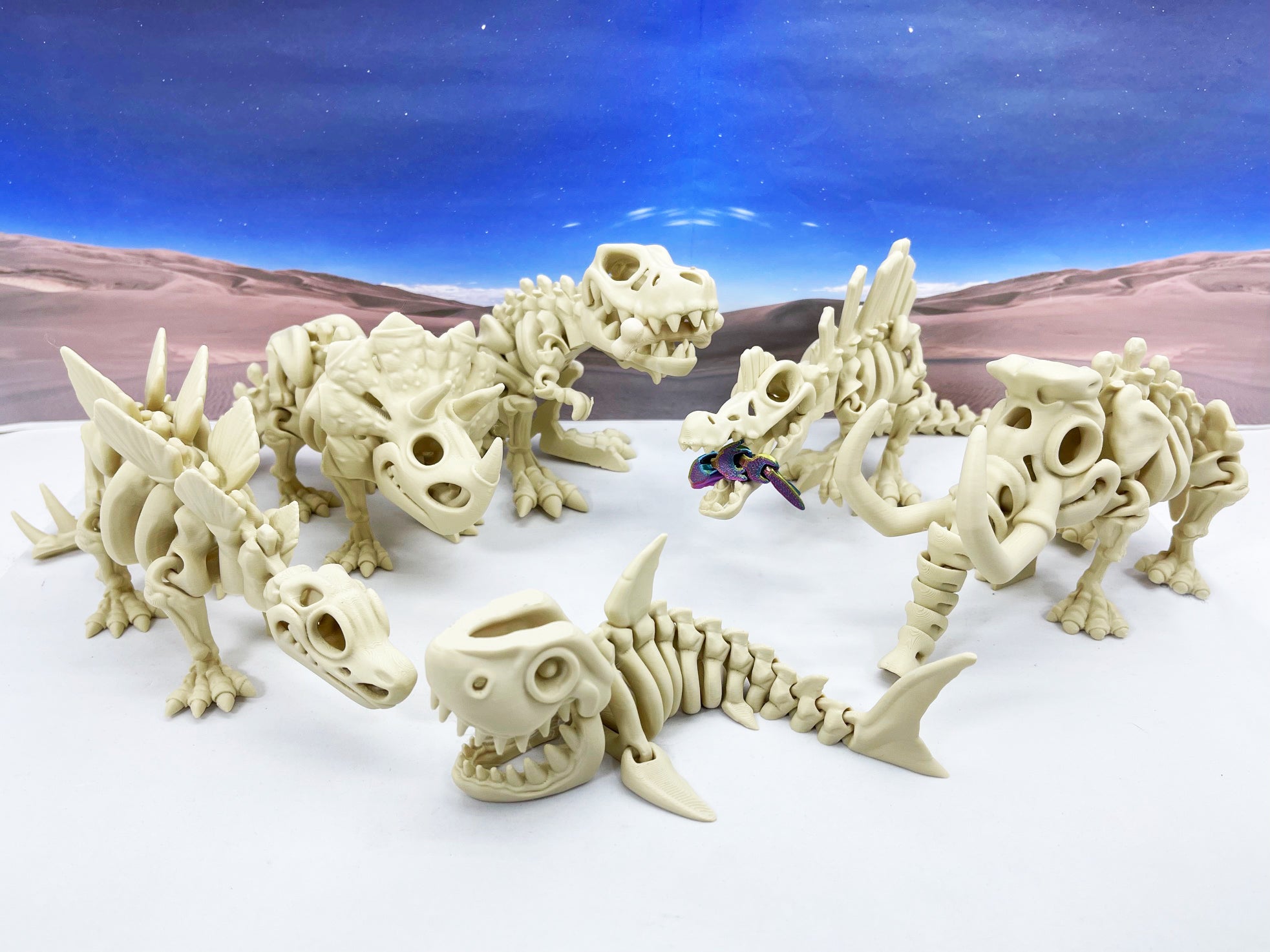 Fossil Figures – West Coast 3D